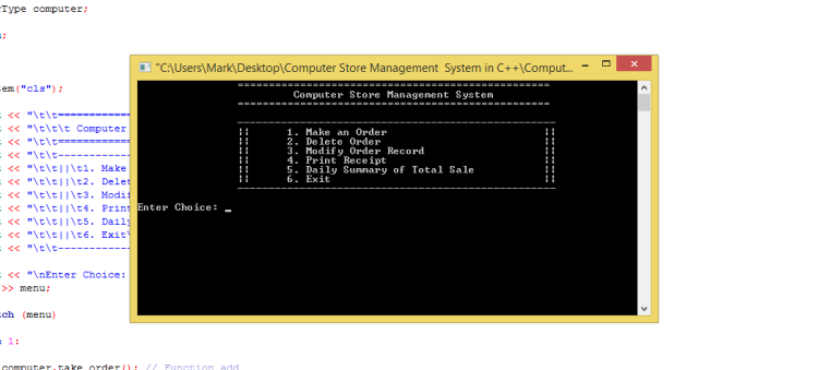 Computer Store Management System In C With Source Code Sourcecodester